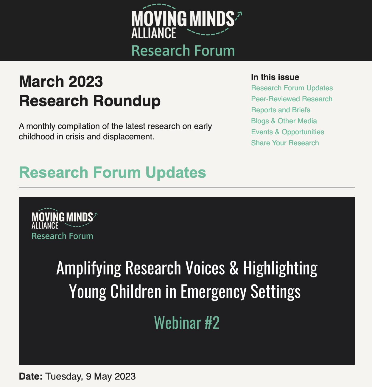 March 2023 Research Roundup - Moving Minds Alliance